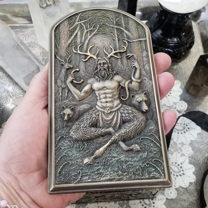 Cernunnos Altar Box Altar Box - Etsy