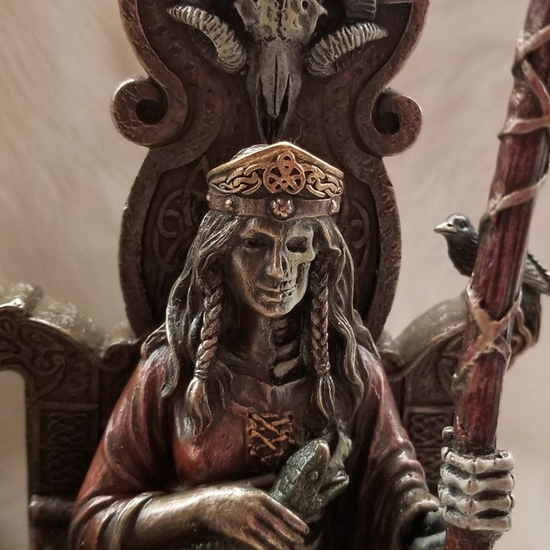 Norse Hel Queen of the Realm of the Dead - Etsy