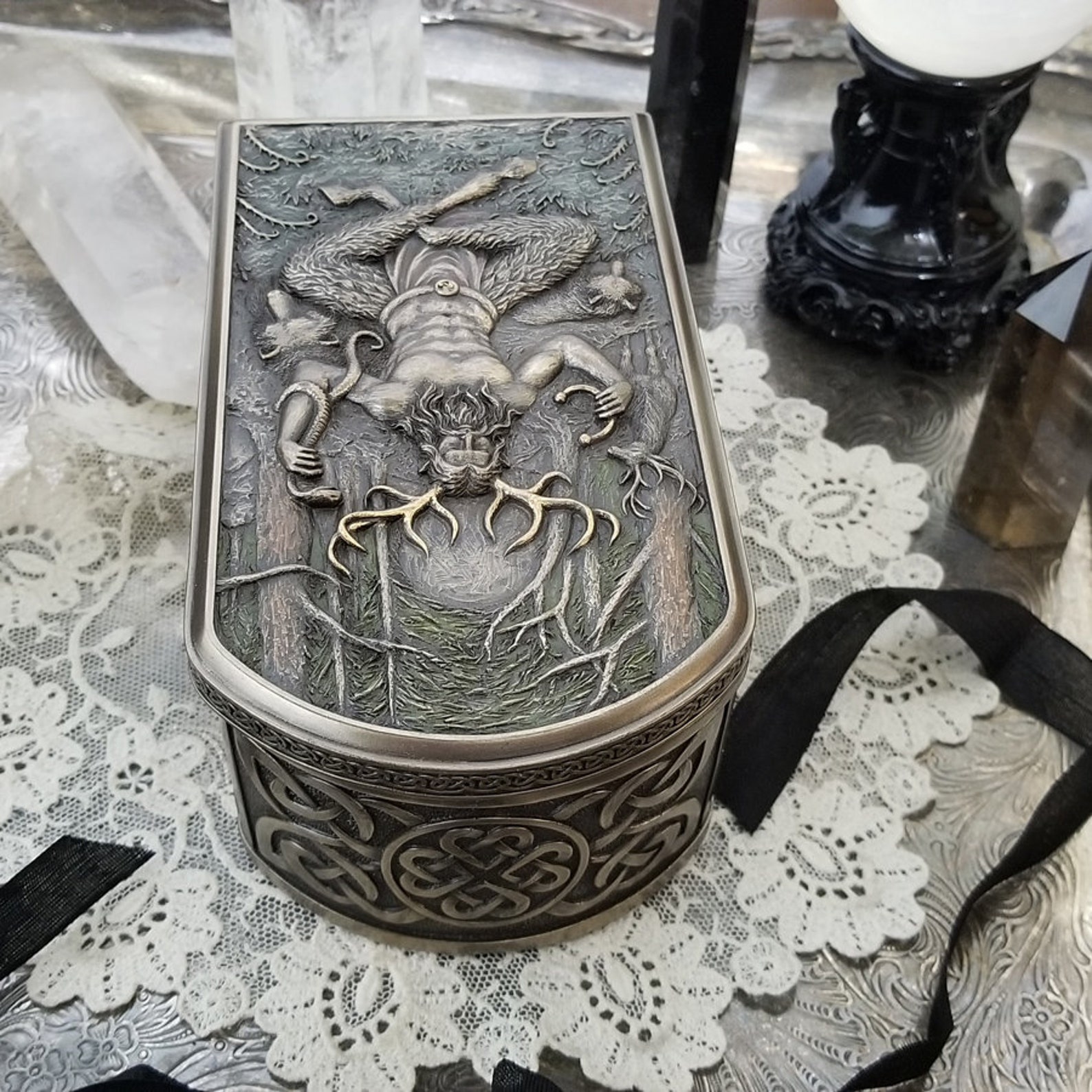 Cernunnos Altar Box Altar Box - Etsy