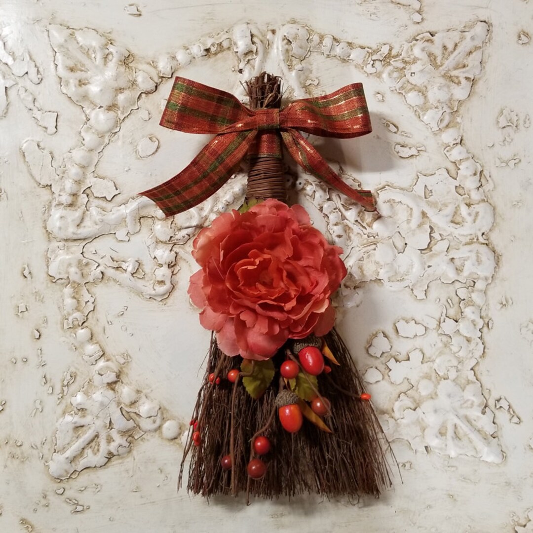 Autumn Altar Besom, Altar Broom, Cinnamon Besom, Witch Besom, Witches ...