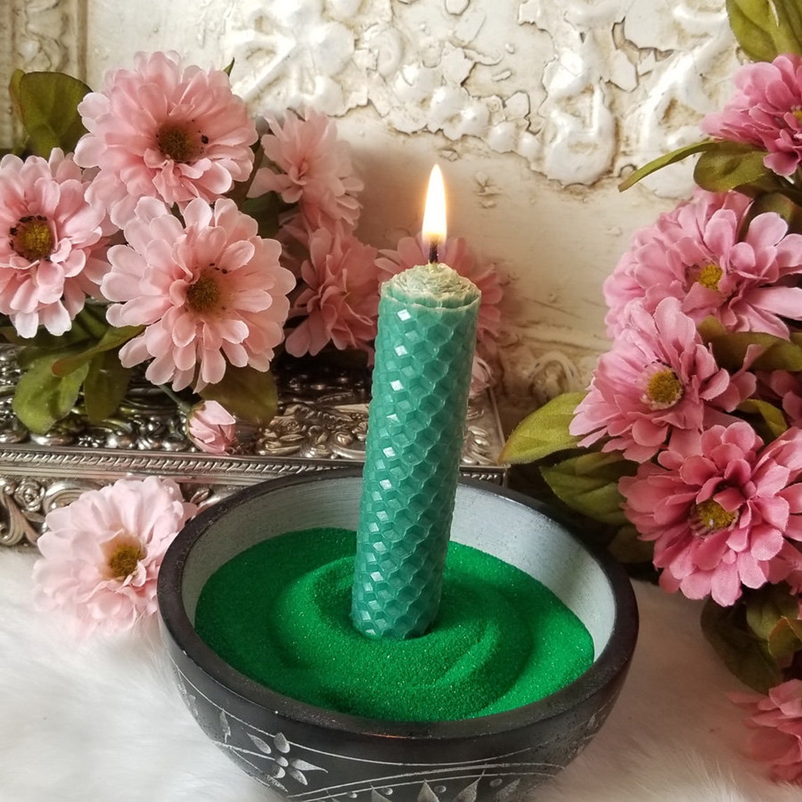 Green Cauldron Sand Green Ritual Sand in A New Jar - Etsy