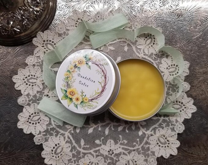 Dandelion Salve, Natural Salve, Self Care, Herbal Salve, Herbal Balm - Etsy