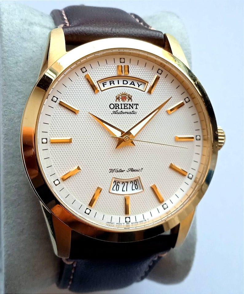 Rare Watch Orient, Automatic Japan Watch. 21 Jewels.day-date. - Etsy