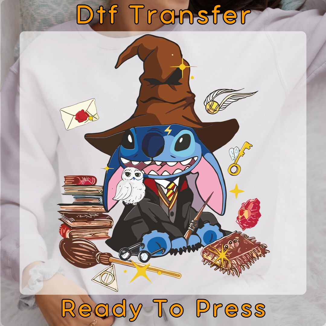 Wizard Stitch DTF Ready to Press, Disneyworld Vacation Transfer - Etsy