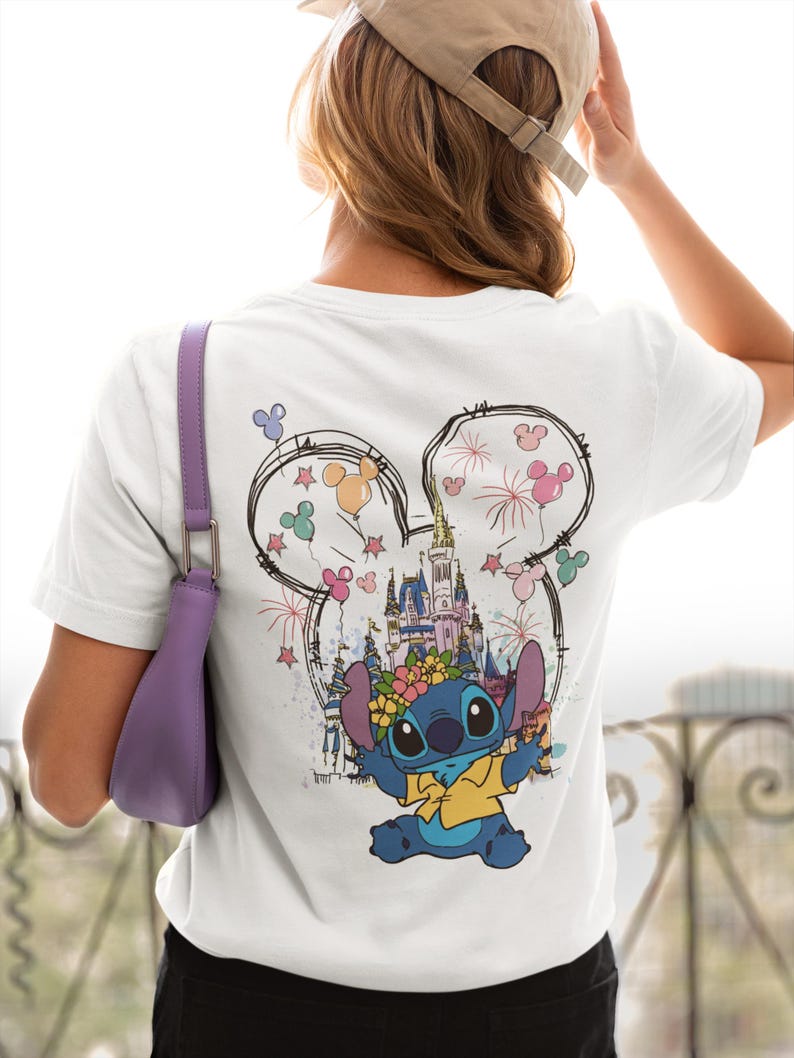 Disney Stitch DTF Transfer, Full Color Ready to Press Print - Etsy
