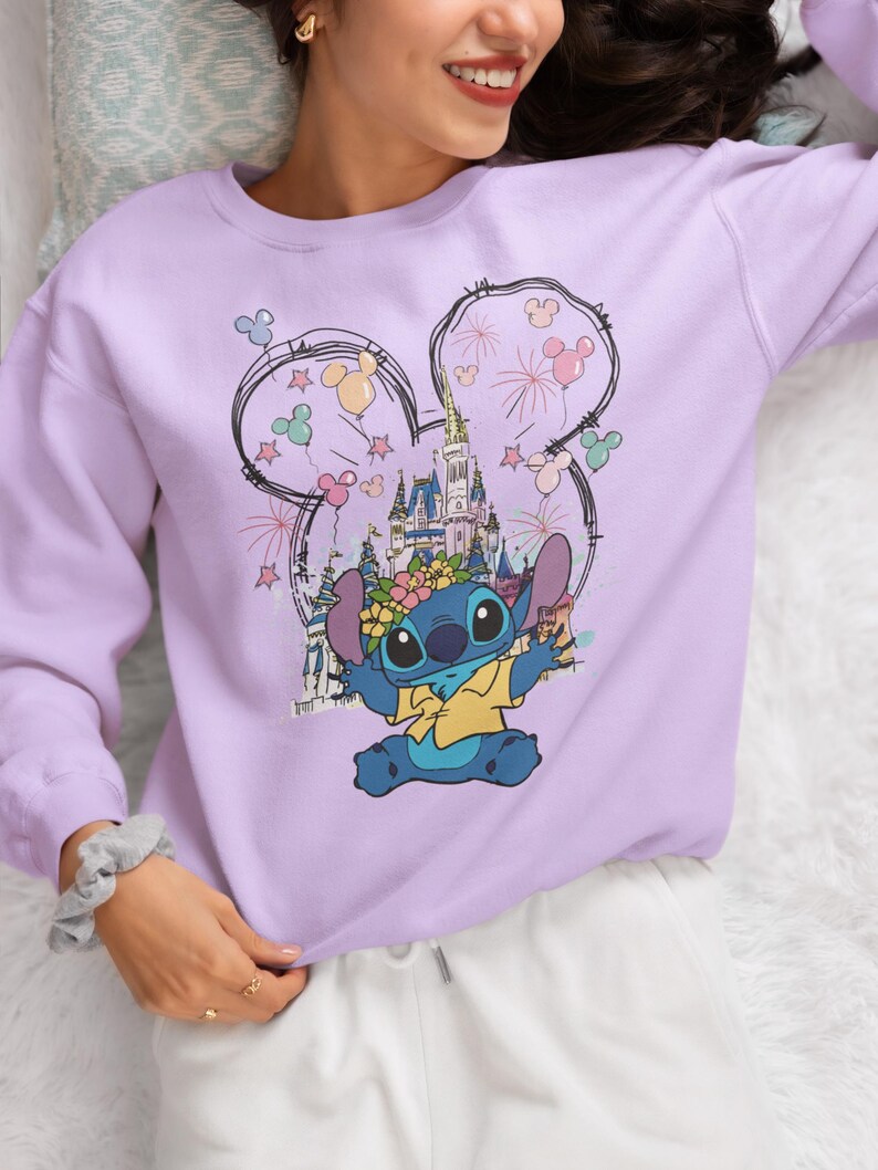 Disney Stitch DTF Transfer, Full Color Ready to Press Print - Etsy