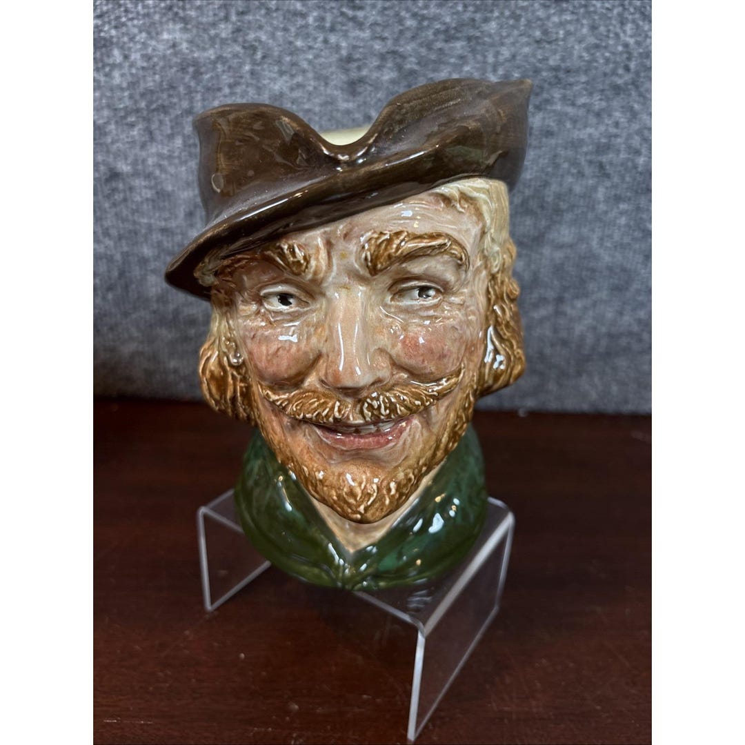 Vintage Royal Doulton Robin Hood Toby Mug Jug Large 6.25" Copr 1946 - Etsy