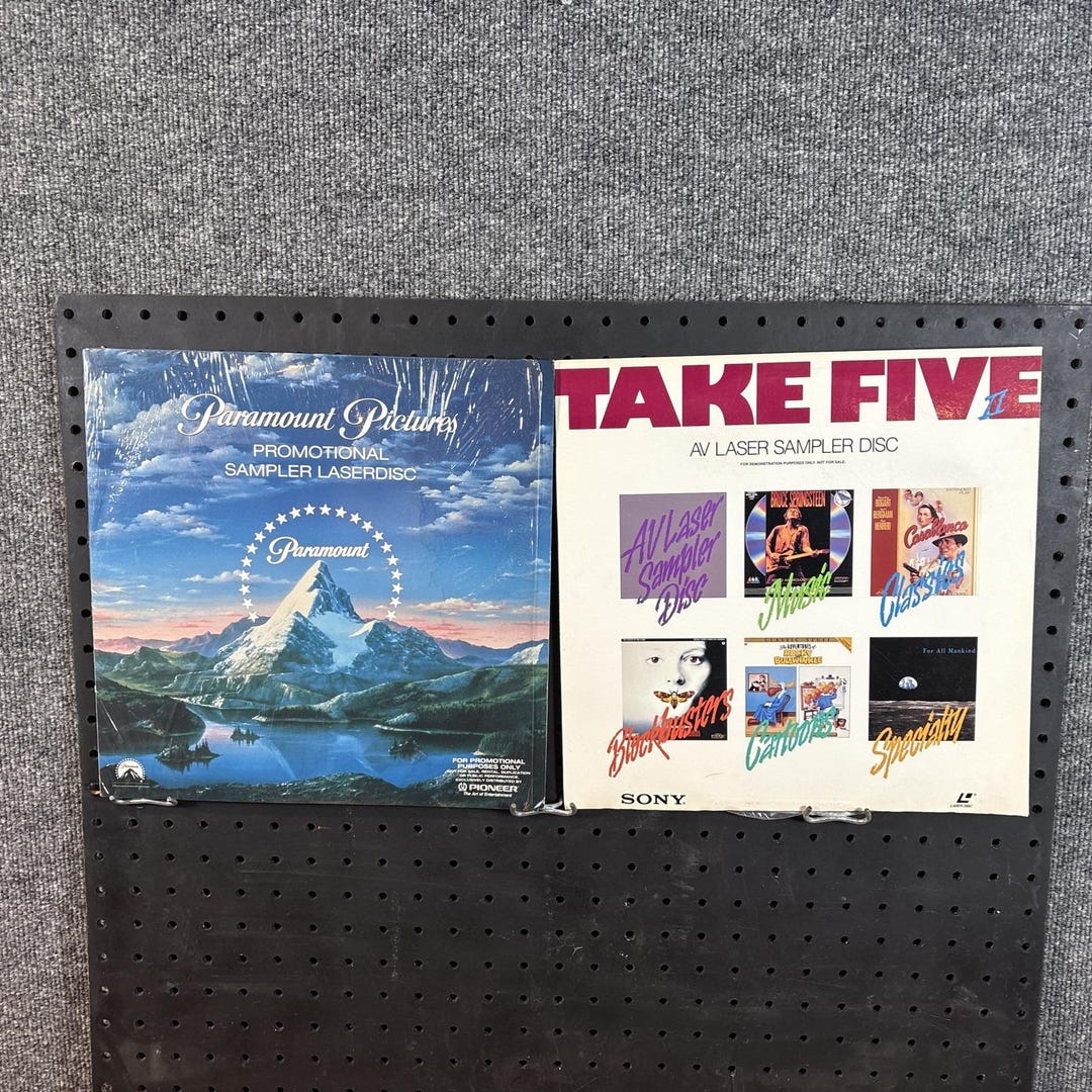 Paramount Pictures Promotion Sampler~take Five Ii~laserdisc - Etsy