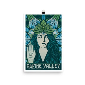 Phish Poster - Alpine Valley, WI 2019, Phish Summer Tour 2019 Print ...