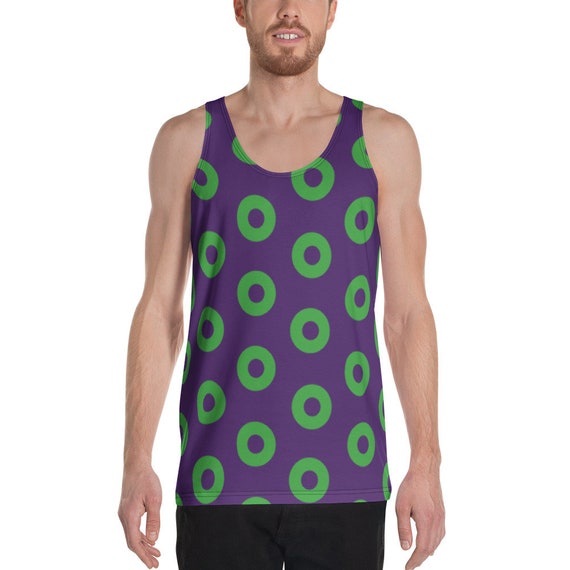 Men's Phish Donut Tank Fishman Mexico Donut Print | Etsy