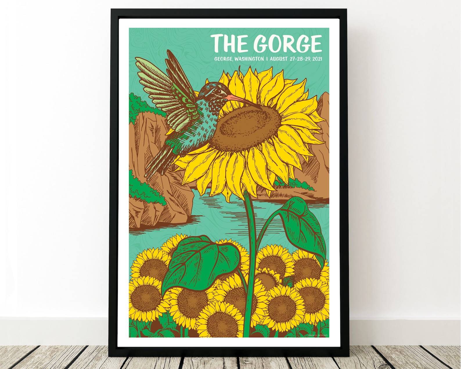 Phish Poster - the Gorge 2021, Phish Summer Tour 2021, Phish Gorge ...