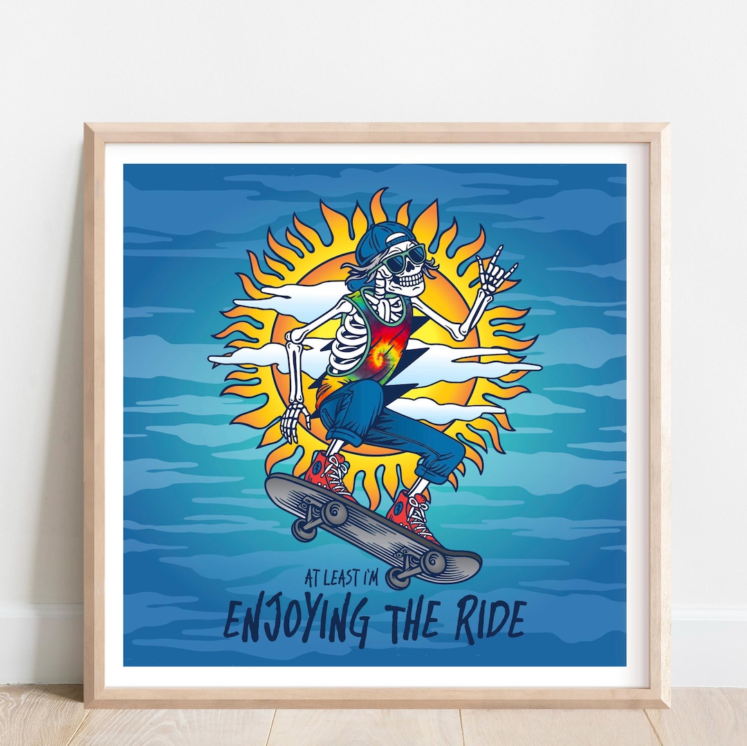 Enjoying the Ride Poster, Song Lyrics Poster, Shakedown Goods ...