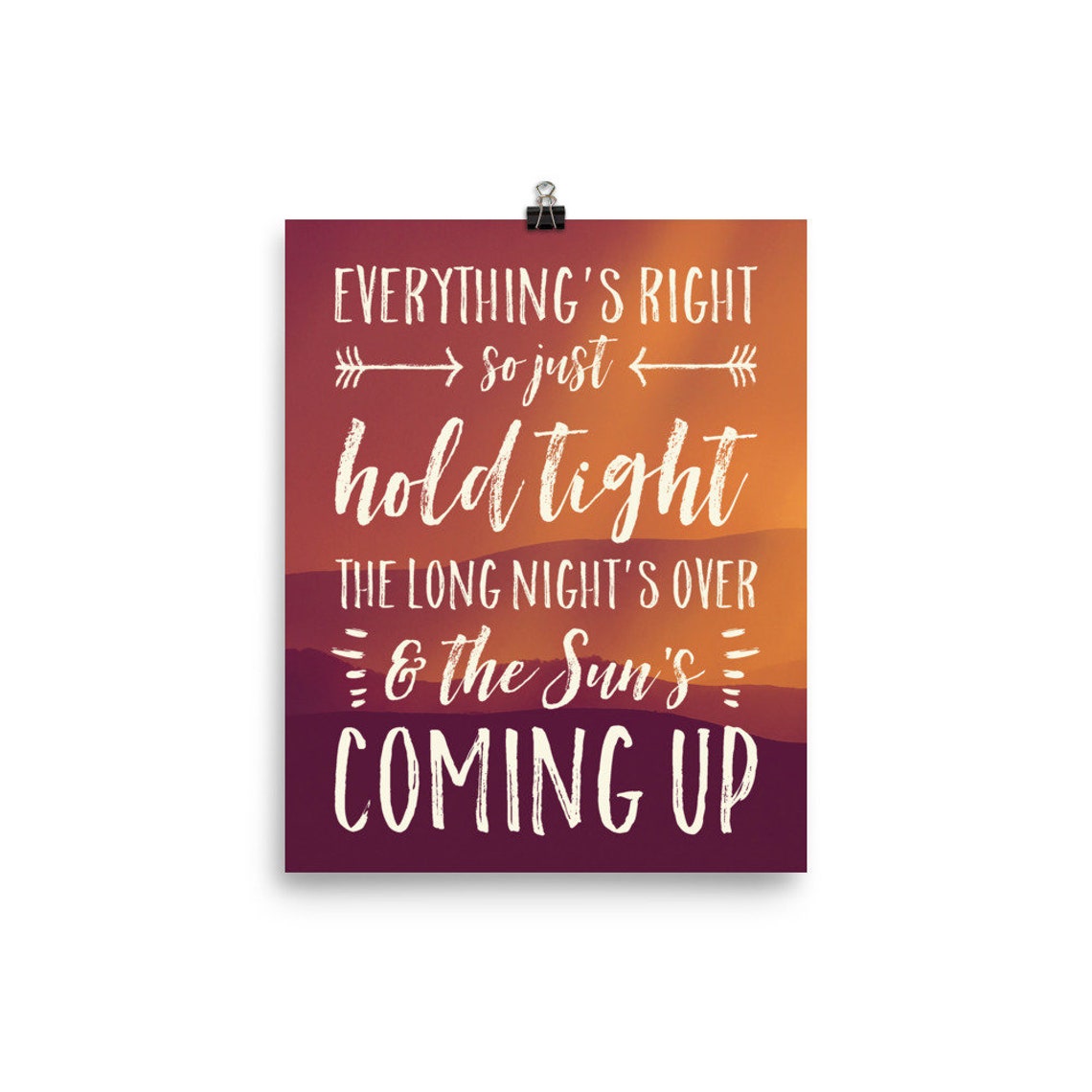 Phish Lyrics Poster Everything's Right Phish Prints | Etsy