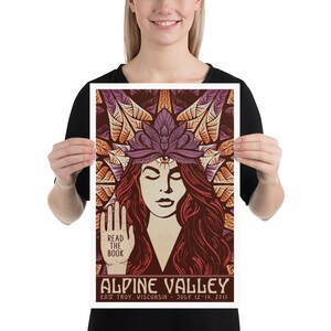 Phish Poster - Alpine Valley, WI 2019, Summer Tour 2019, Phish Alpine ...
