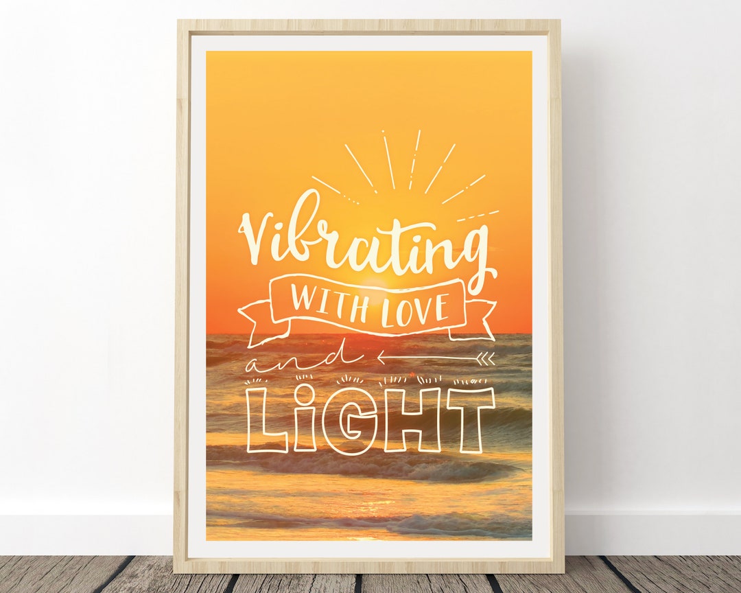 Phish Lyrics Poster - More, 'vibrating With Love and Light', Good Vibes ...
