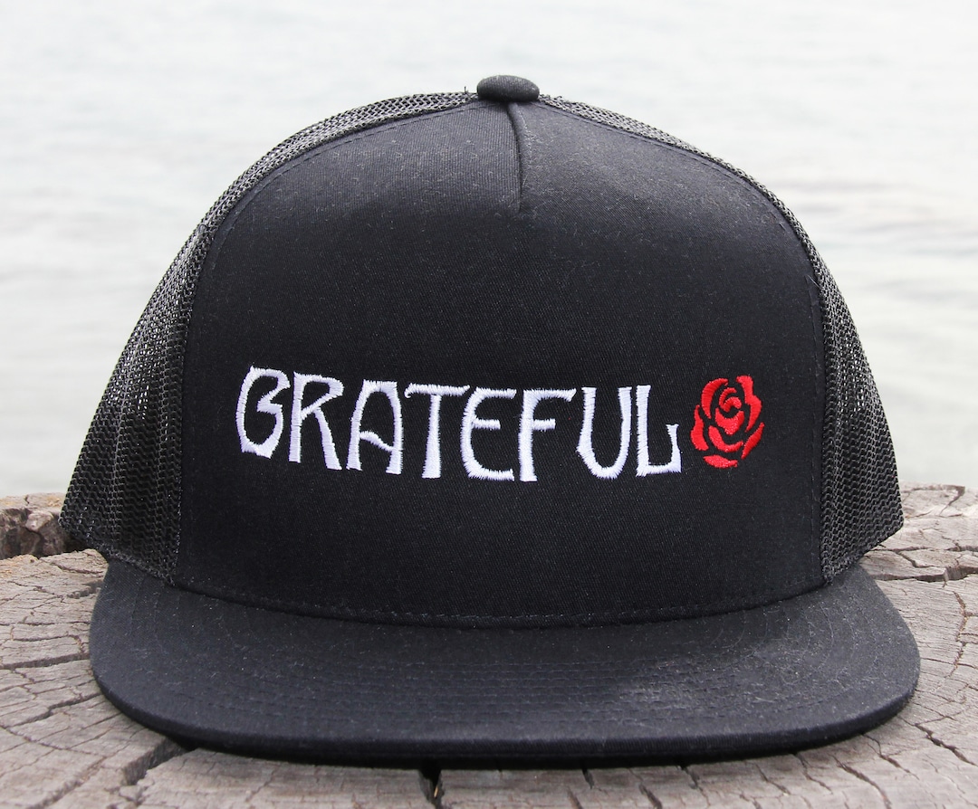 Grateful Trucker Hat, Shakedown Merch, Hippie Trucker Hat, Festival ...
