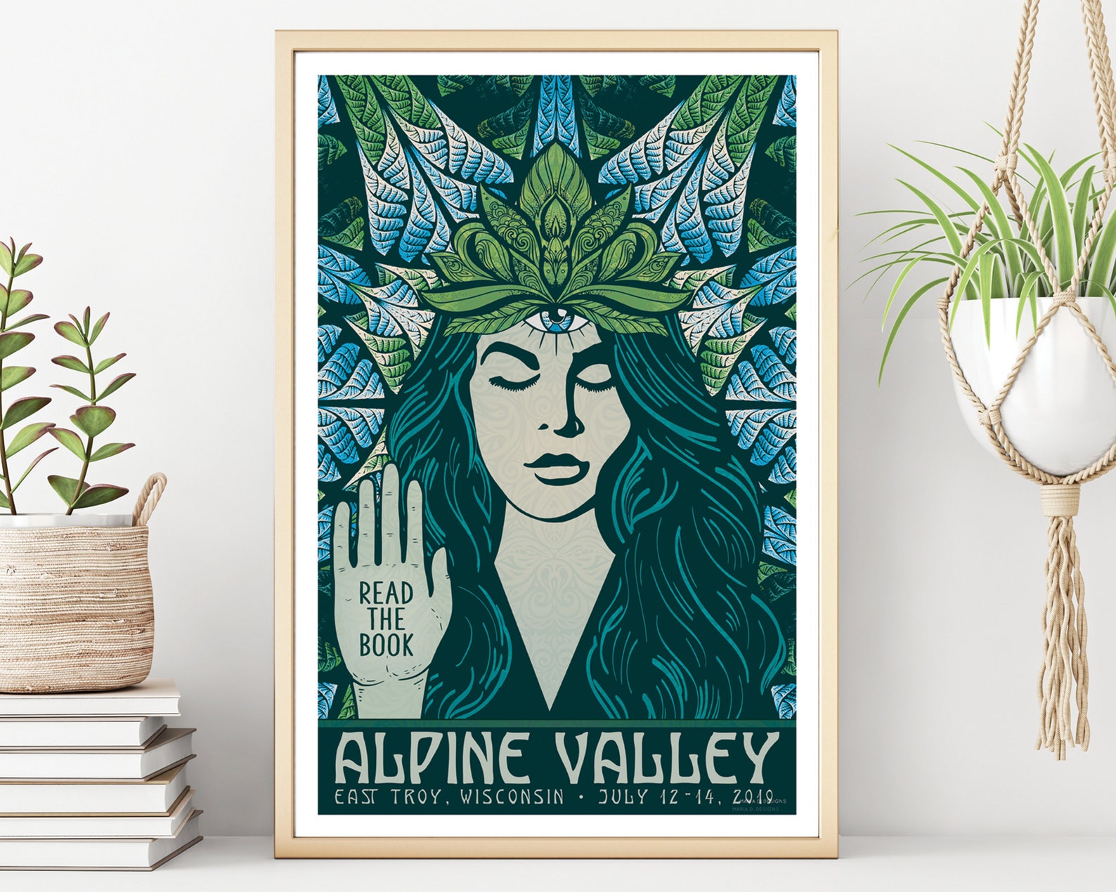 Phish Poster Alpine Valley WI 2019 Phish Summer Tour 2019 - Etsy