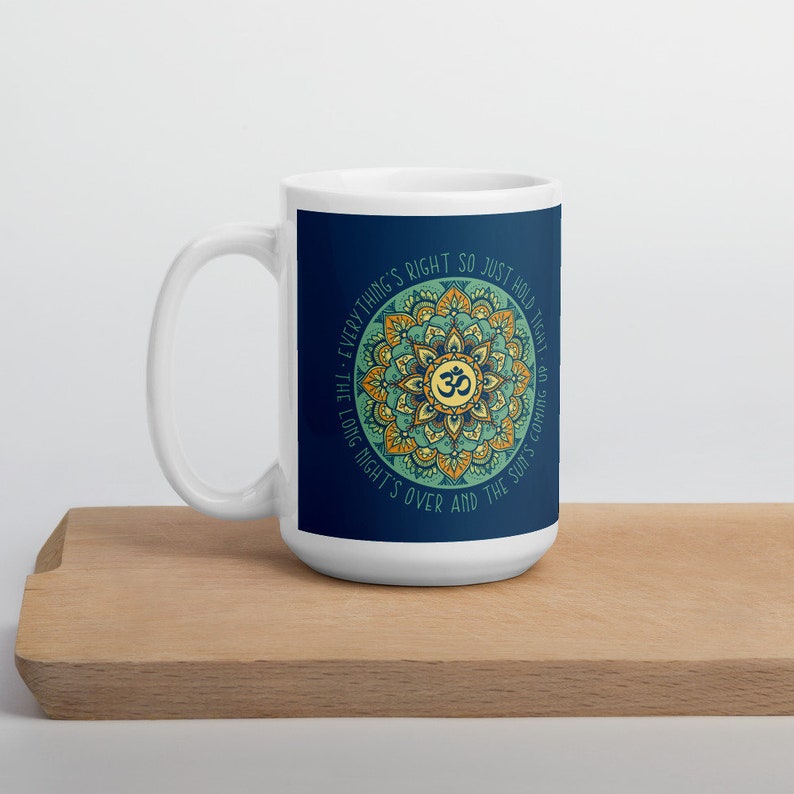 Phish Mug - Everything's Right, Phish Gifts, Mandala Coffee Mug, Phish ...