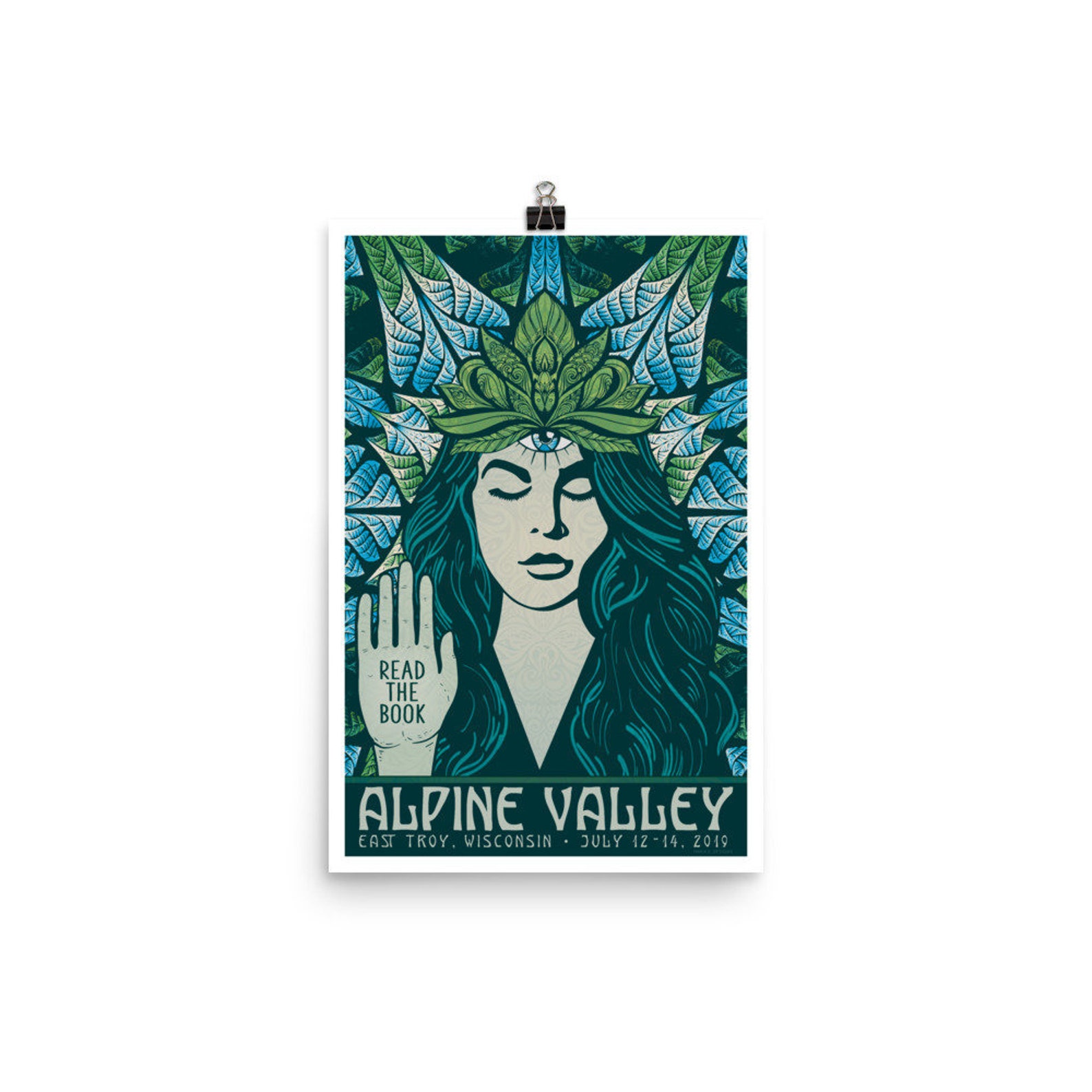 Phish Poster Alpine Valley WI 2019 Phish Summer Tour 2019 - Etsy