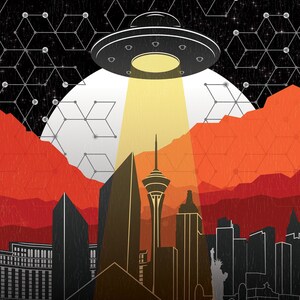 Phish Poster - Vegas Halloween 2018, Phish Print KASVOT VAXT, This is ...