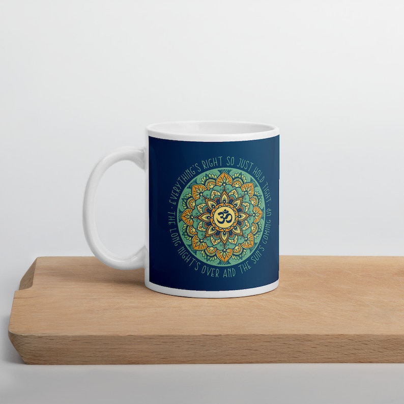 Phish Mug - Everything's Right, Phish Gifts, Mandala Coffee Mug, Phish ...