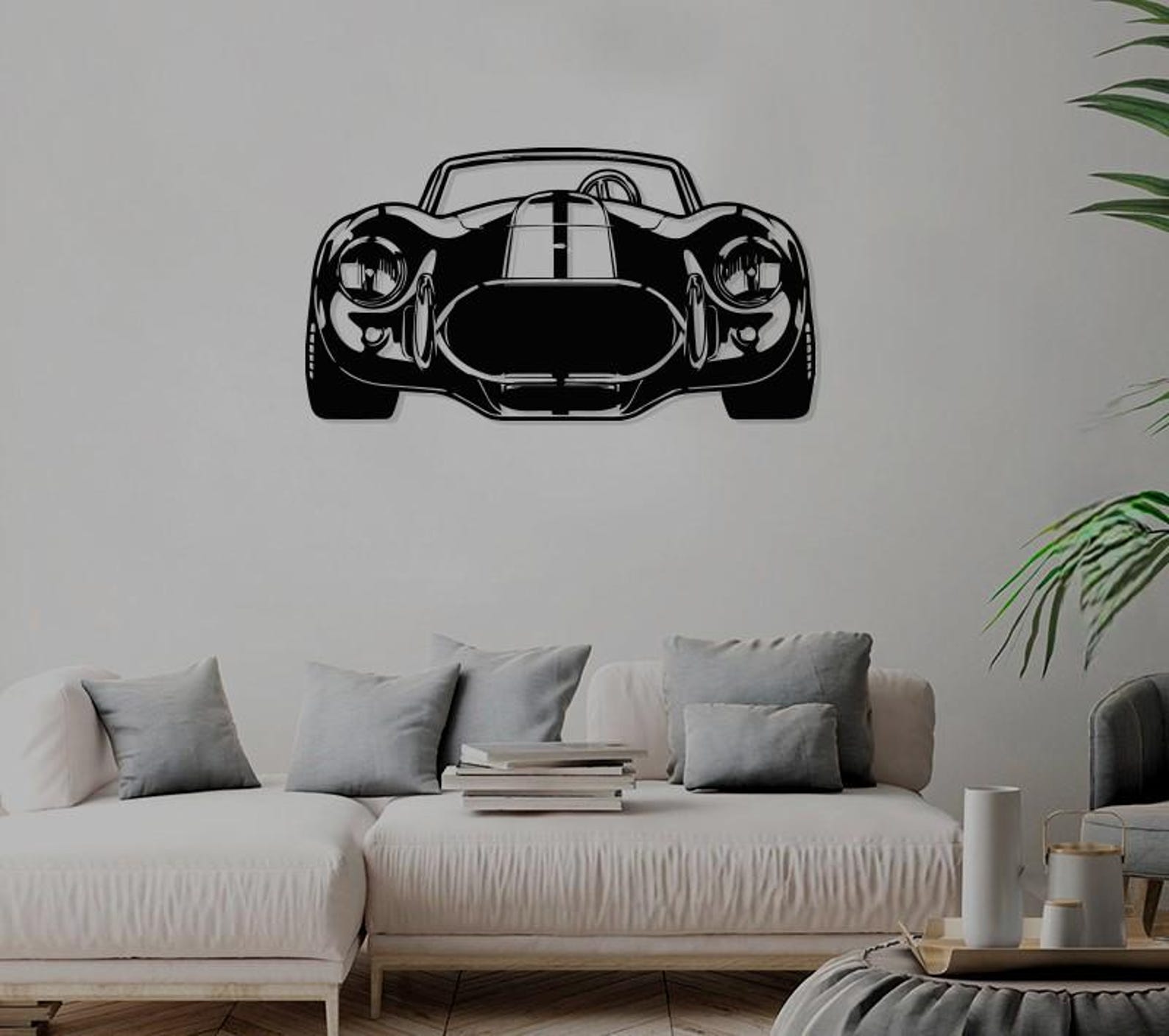 Digital Laser Cut File, Classic Car Dxf , Decor of Car, Personalized ...