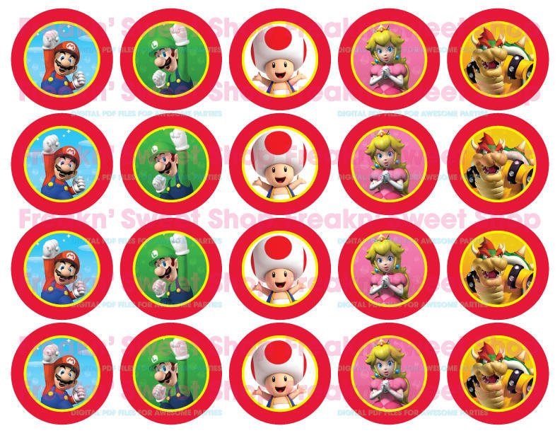 Super Mario Bros Circles PDF file Version 2