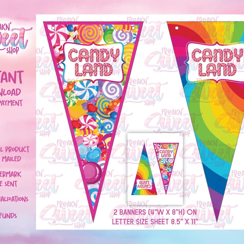 Candyland Decoration - Etsy