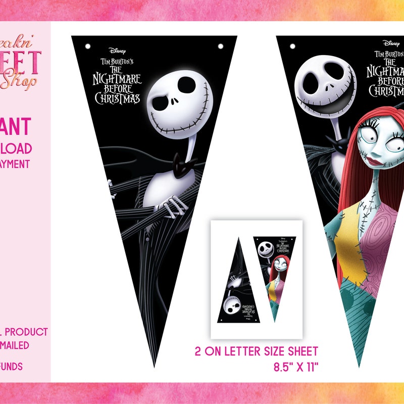 Nightmare Banner - Etsy