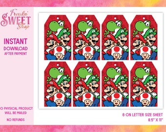 Super Mario Gift - Etsy