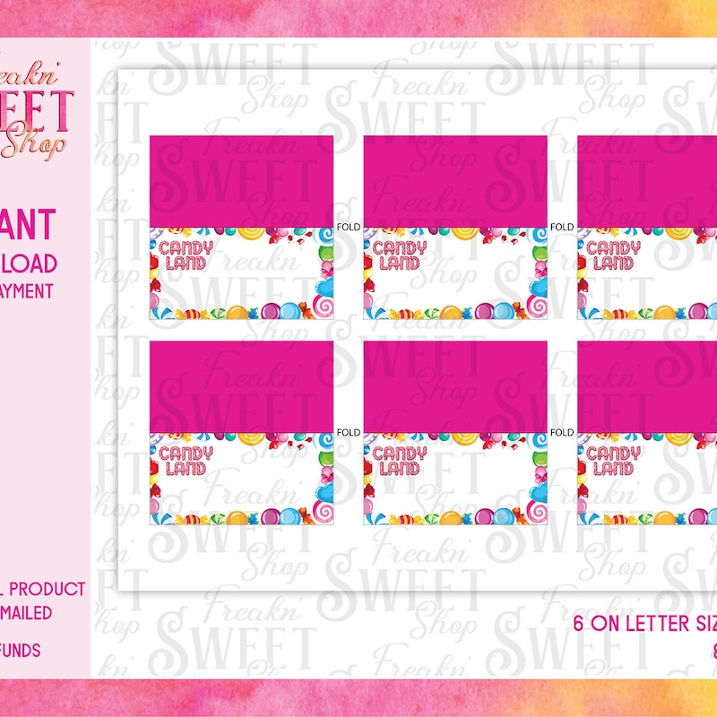 Candy Land Board Game - Etsy