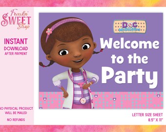 Doc Mcstuffins Sign - Etsy