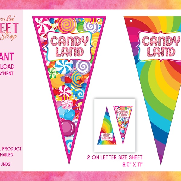 Candy Land Decorations - Etsy