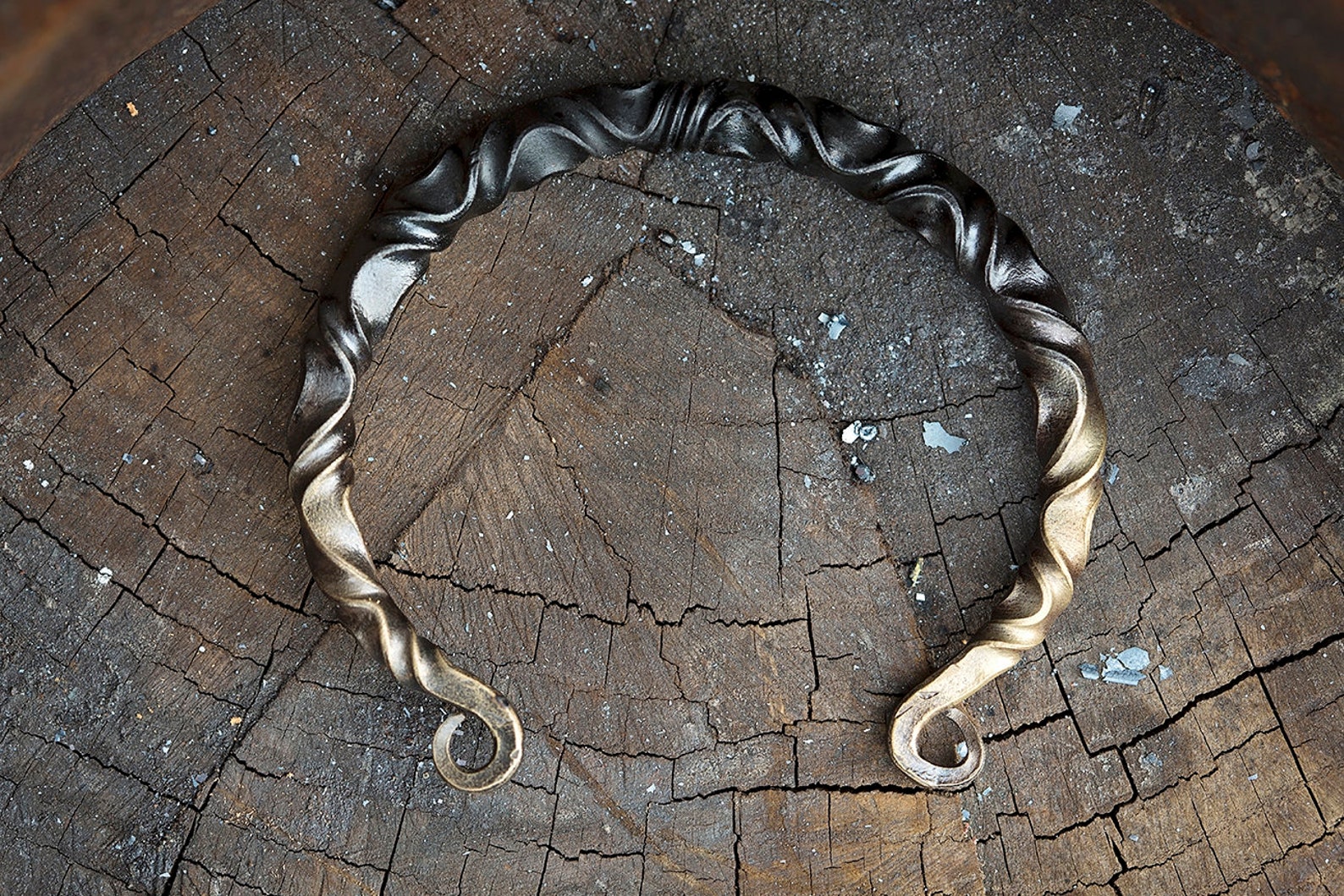 Bronzed Viking Arm Ring | Vikings Steel Bracelet | Mens Bracelet | Mens ...
