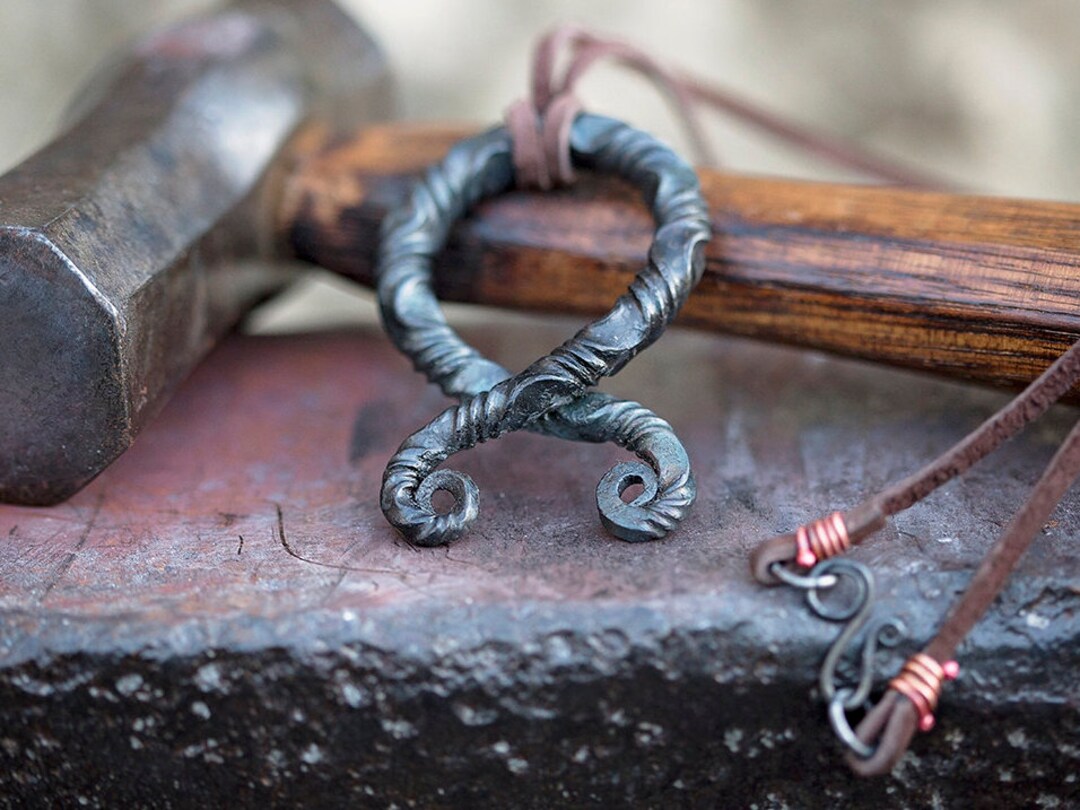 Steel Viking Troll Cross Necklace | Trollkors | Mens Viking Necklace ...