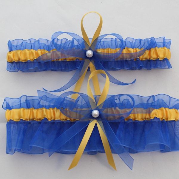 Royal Blue Garter - Etsy