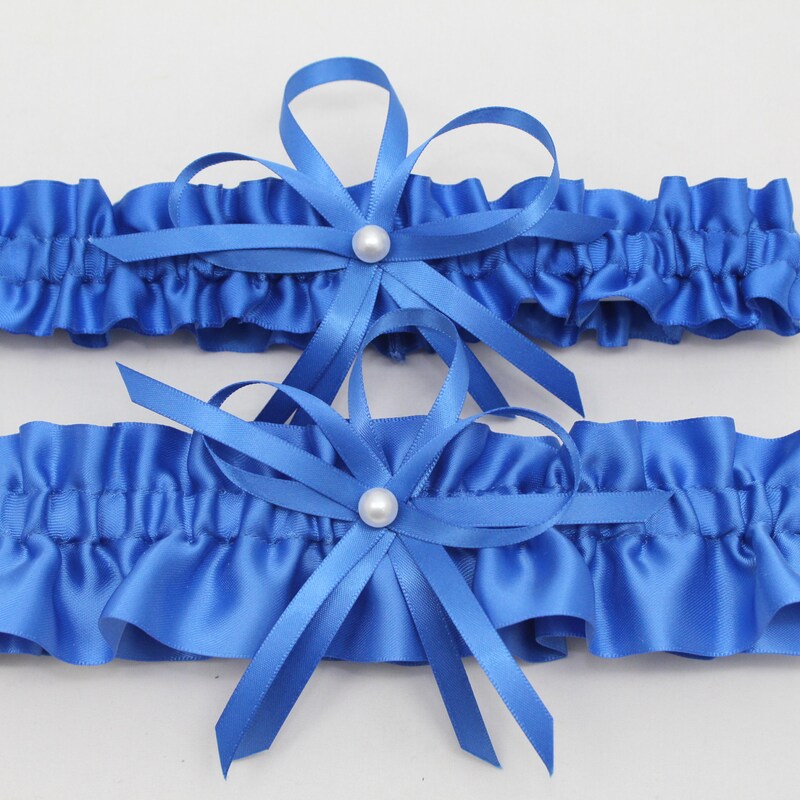 Royal Blue Garter - Etsy