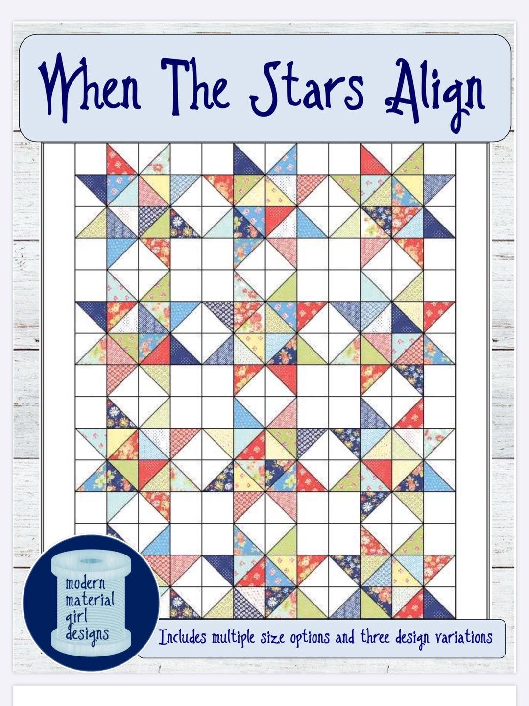 PDF Pattern -- When the Stars Align...three Design Variations in One ...