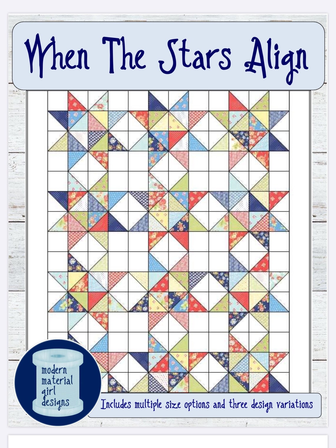 PDF Pattern When the Stars Align...three Design Variations | Etsy