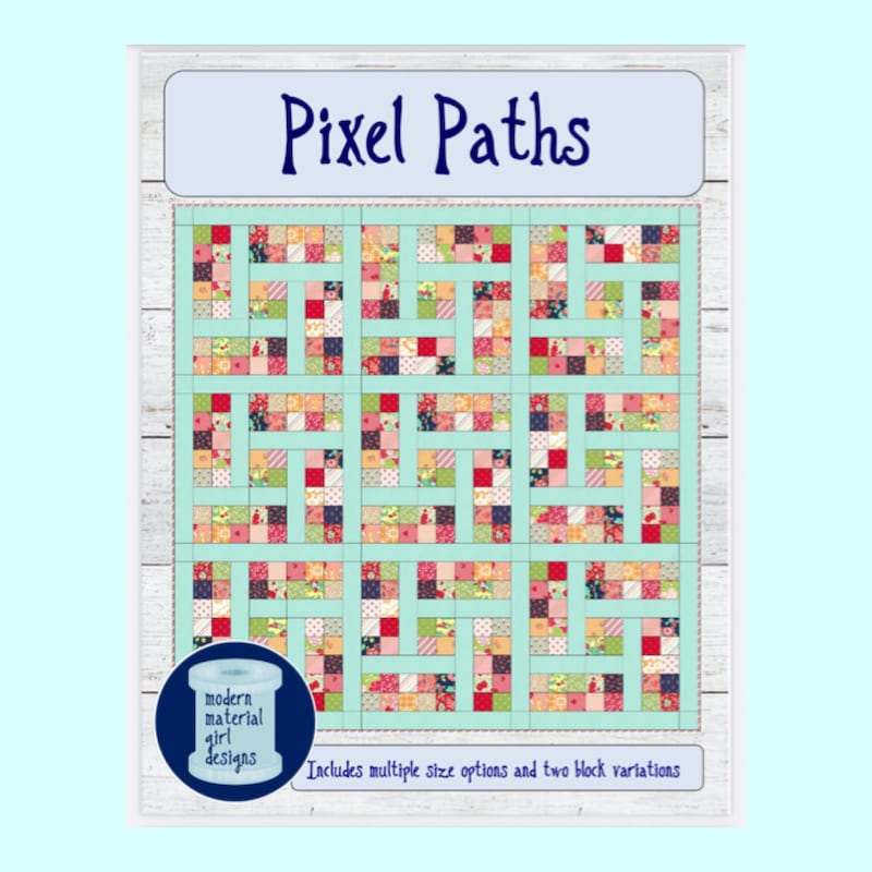 Pixel Quilt Patterns - Etsy
