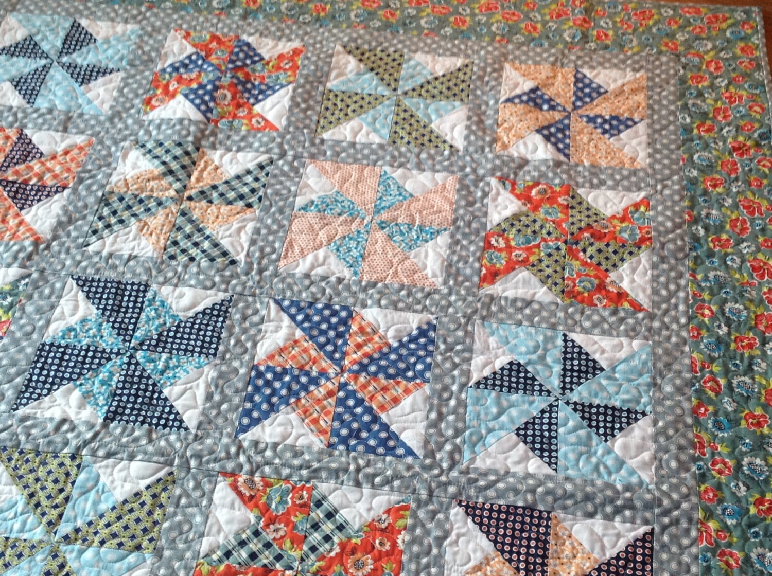 PDF Quilt Pattern Pinwheel Parade Multiple Size Options - Etsy