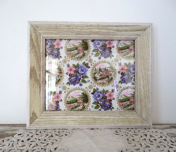Vintage Wood White and Gold Wash Frame. Antique White Wood - Etsy