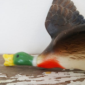 Pair Two Vintage Chalkware Ducks - Wall Plaques - Mallards Ceramic - Etsy