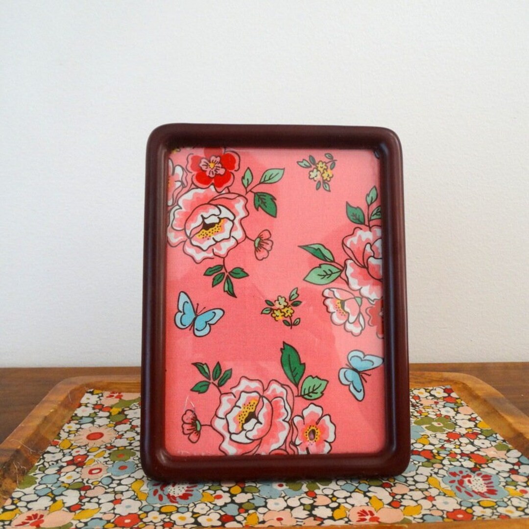 Cherry Teak Wood Frame Rectangular MCM Frame 5 X 7 Frame - Etsy