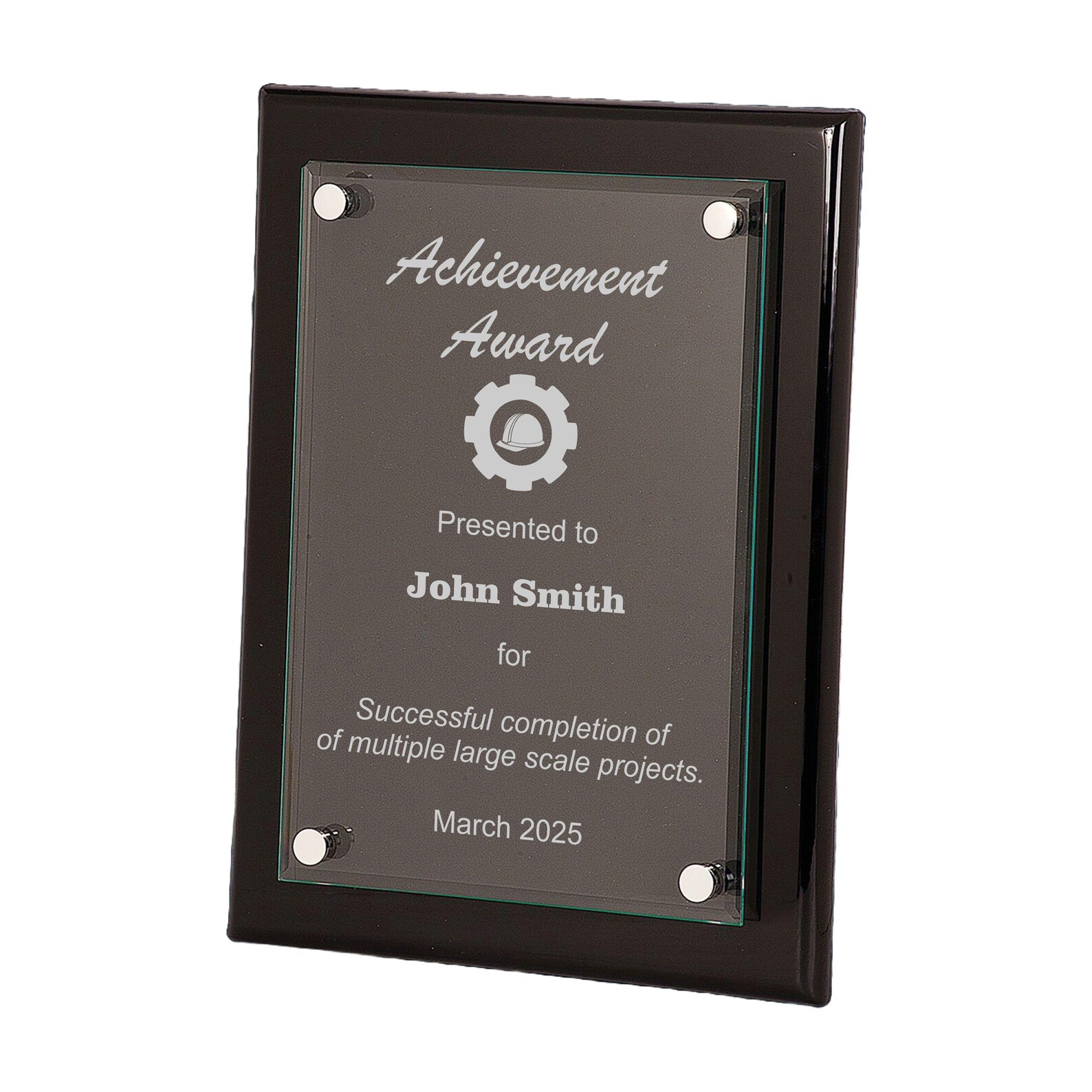 Personalized Award Plaques for Civil Engineer, Fully Customizable 8x10 ...