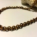 Bronze Chain Necklace, Chunky Bronze Chain, Oxidized Bronze Chain ...