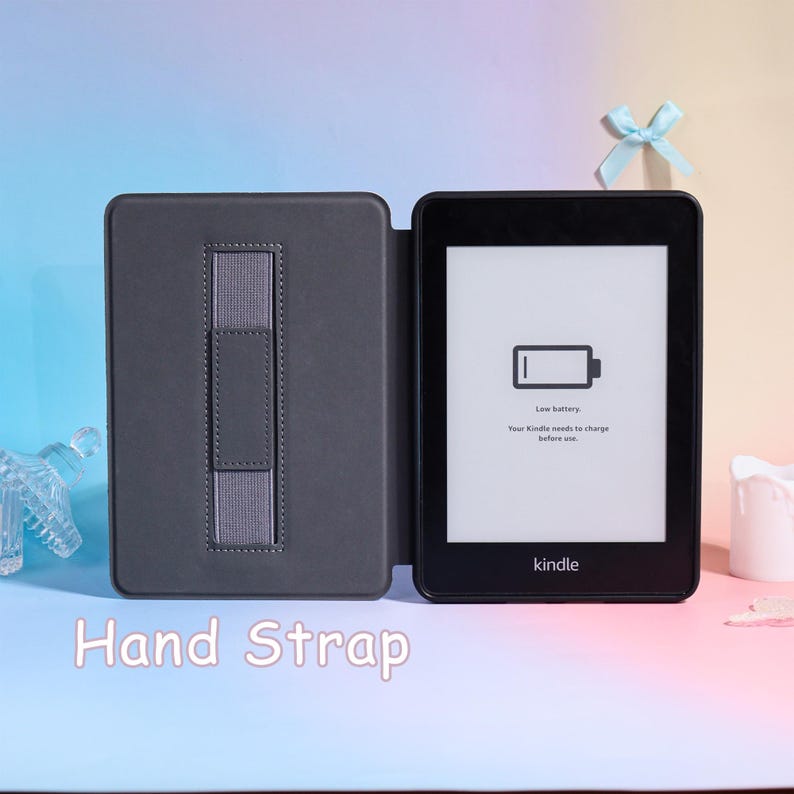 White Diamond Grid 2025 Latest Custom Name & Protective Kindle Case ...