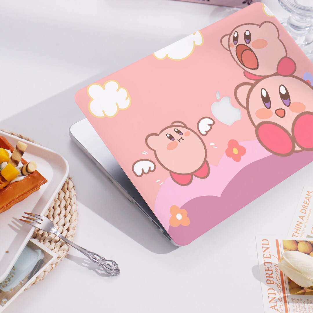 Pink Cartoon Design New Pro Mac Protective Case Personalized Name for ...
