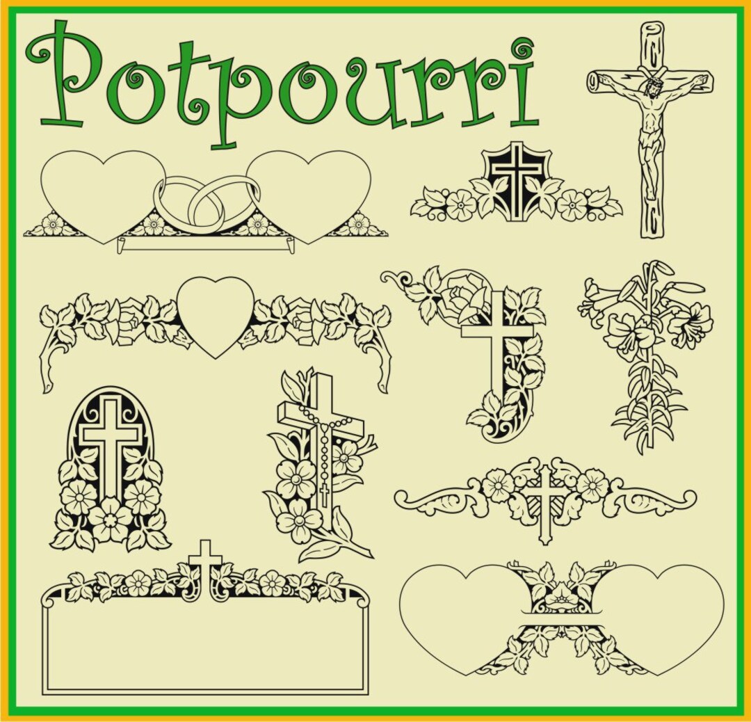 Potpourri (44) Vector Clipart - Etsy