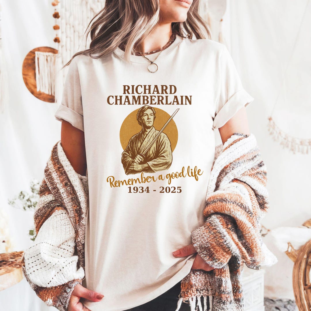 Comfort Colors® Richard Chamberlain Shirt, Richard Chamberlain Vintage ...